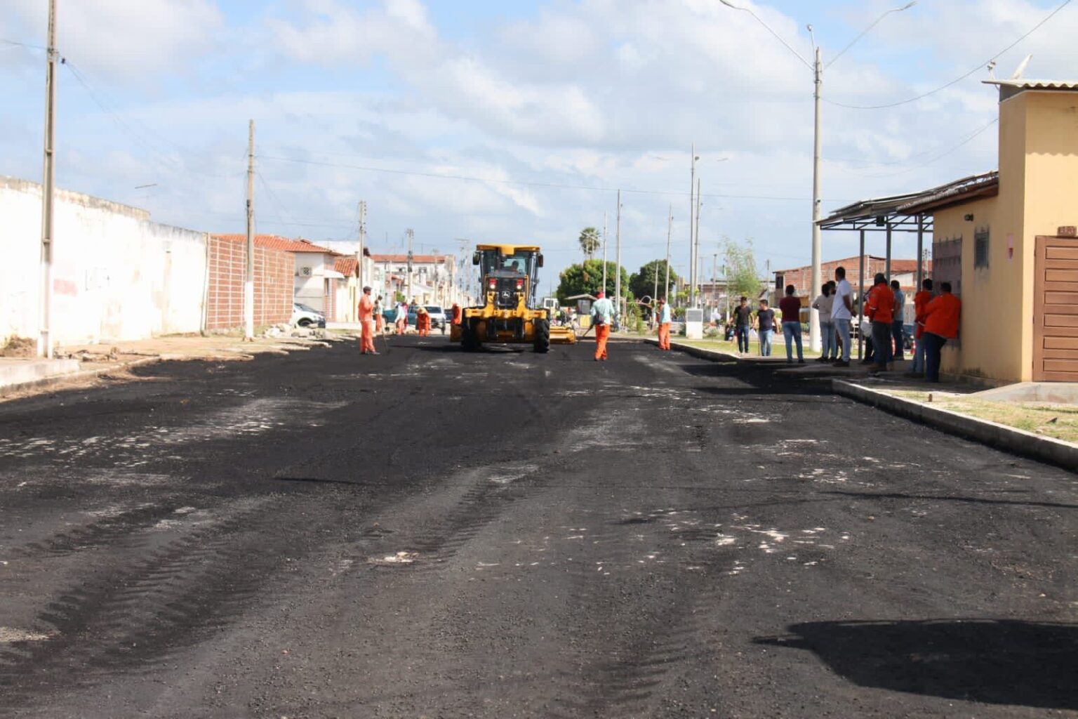 Prefeitura do Assu inicia obras de pavimentação asfáltica – Blog do Barreto